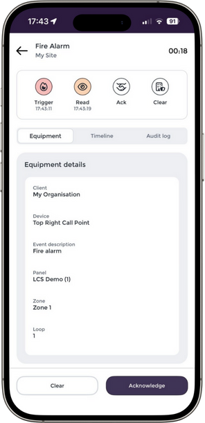 Using Nimbus Digital App for notifications