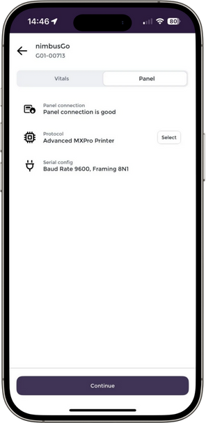 Servicing equipment with the Nimbus Digital App